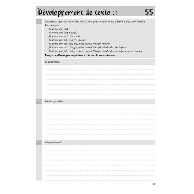 9782849260050 - EXPRESSION ECRITE CYCLE 3