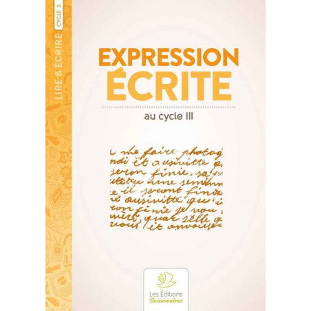 9782849260050 - EXPRESSION ECRITE CYCLE 3