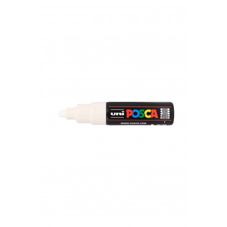 4902778228258 - POSCA PC-7M MARQUEUR Blanc